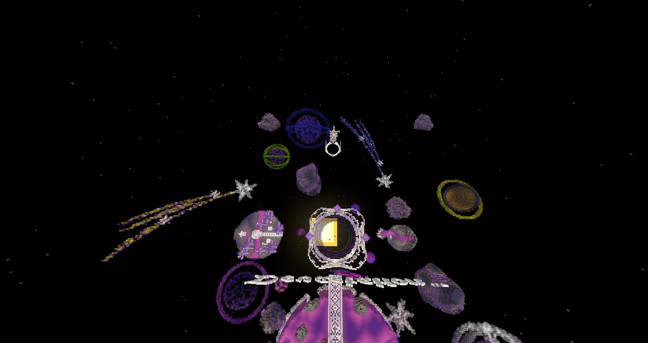 Space Server Lobby Minecraft Map