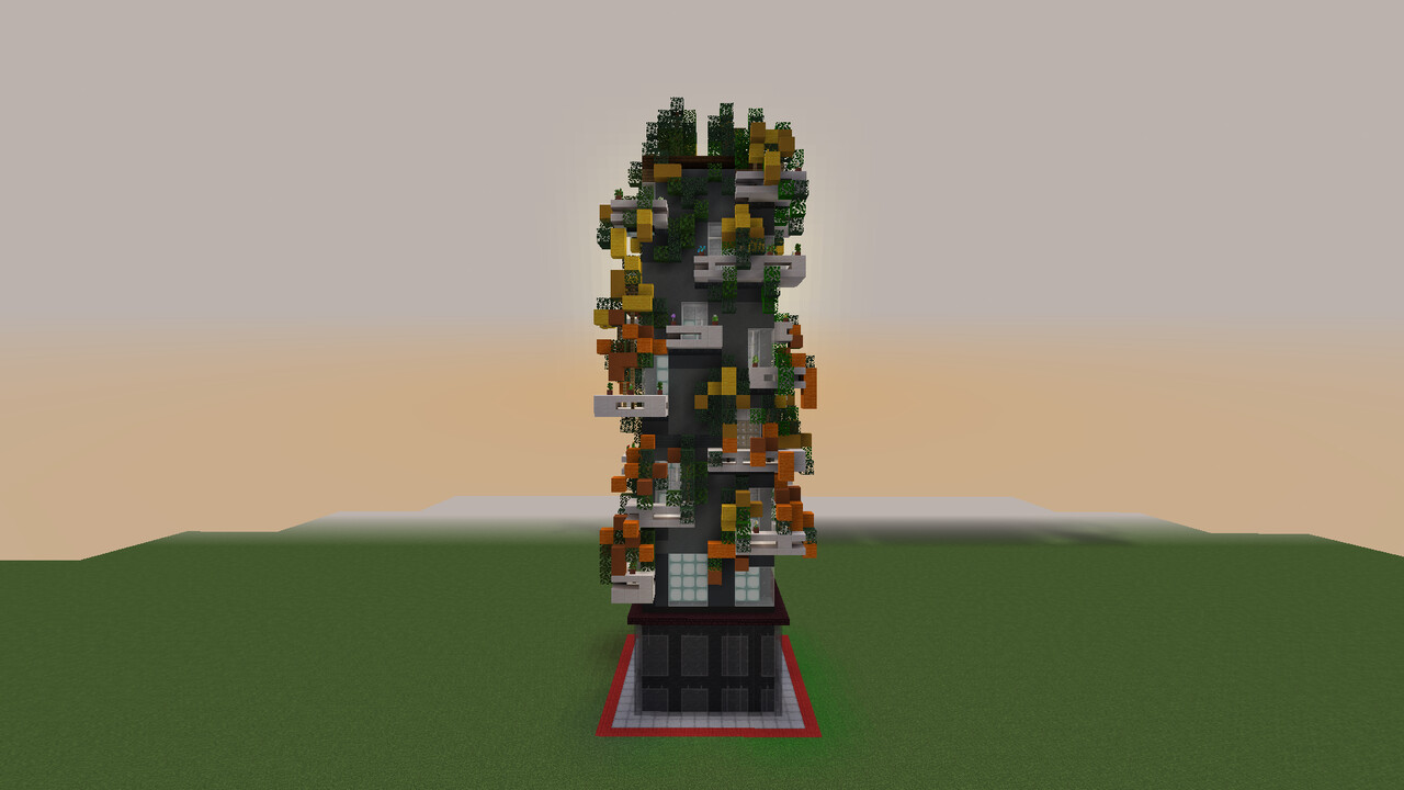 Milan - Vertical Forest Building Minecraft Map