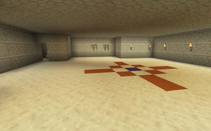 Desert Temple Base (no interior) Minecraft Map
