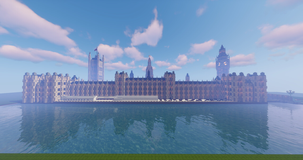 Palace of Westminster Minecraft Map