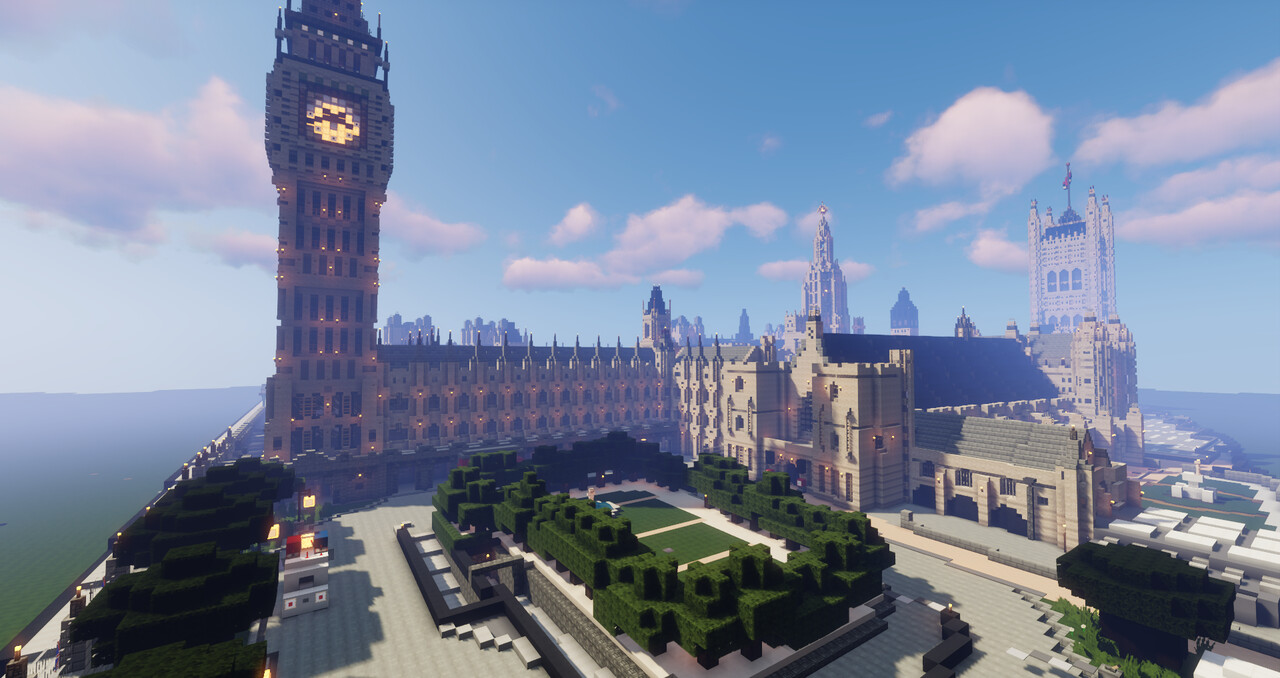 Palace of Westminster Minecraft Map