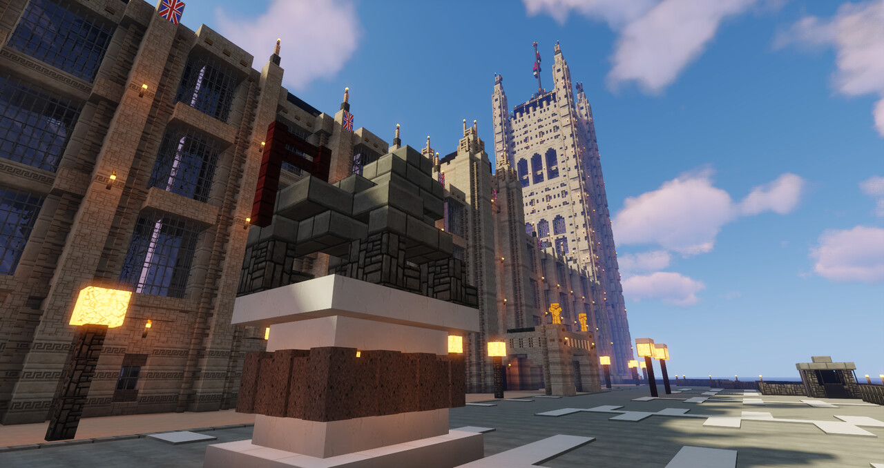 Palace of Westminster Minecraft Map