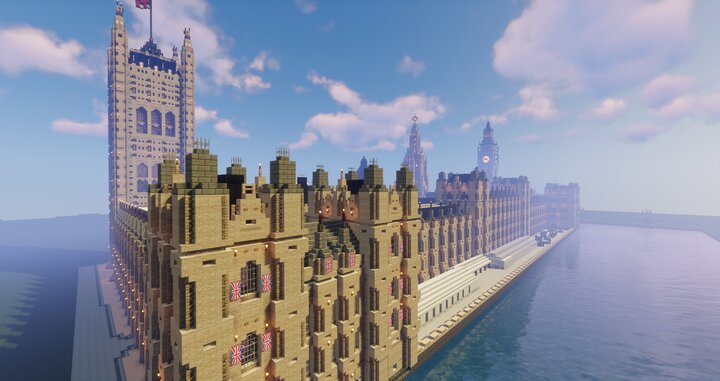 Palace of Westminster Minecraft Map