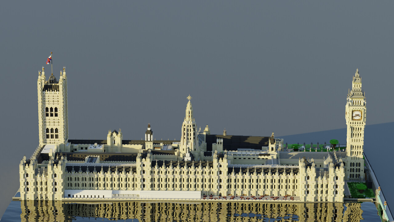 Palace of Westminster Minecraft Map
