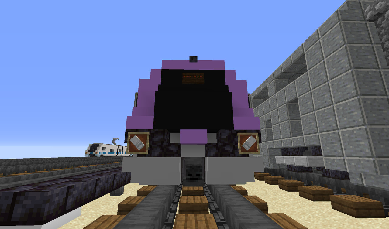 Kolkata Metro Line 2 Train Minecraft Map