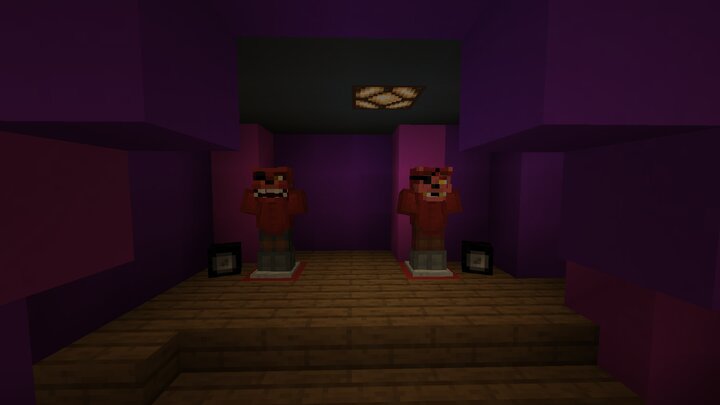 Five Nights at Foxy's Minecraft Map