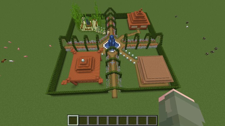 Romantic Spa Garden (I Asked You To Build #3) Minecraft Map