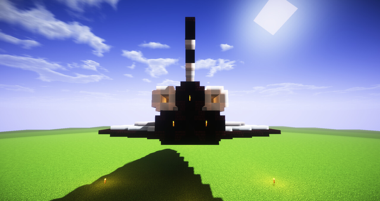 Space Shuttle Orbiter (1:1 Scale) Minecraft Map