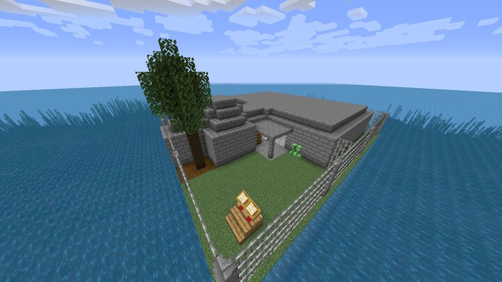 Small Prison Island Minecraft Map