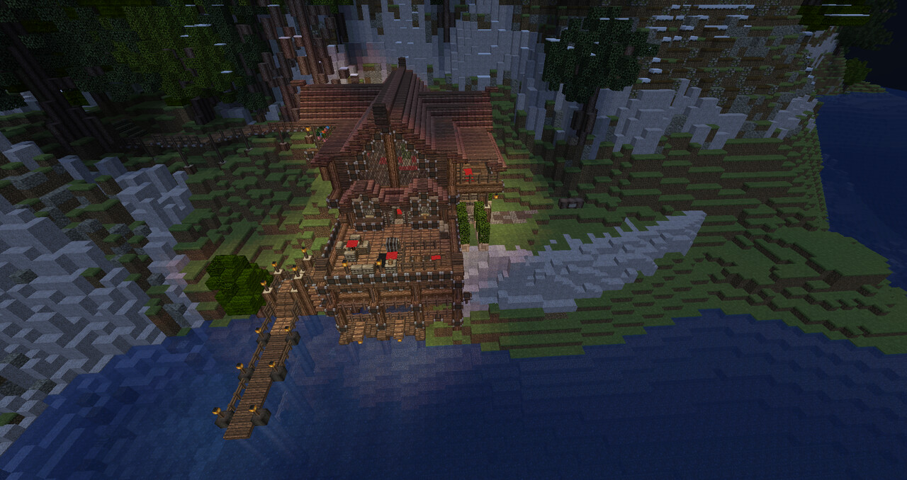 Lakeside Village : Community Center 1.16.3 Minecraft Map