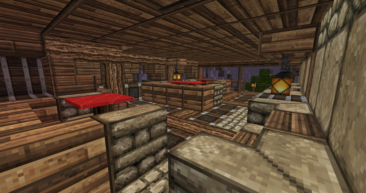 Lakeside Village : Community Center 1.16.3 Minecraft Map