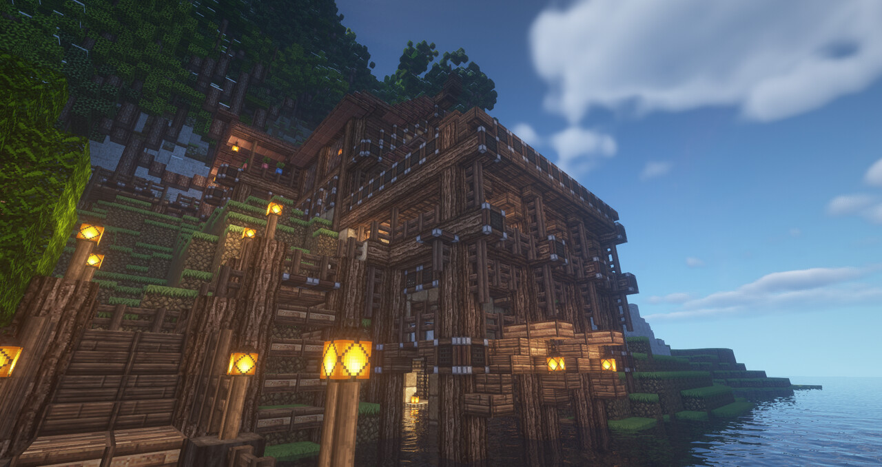 Lakeside Village : Community Center 1.16.3 Minecraft Map