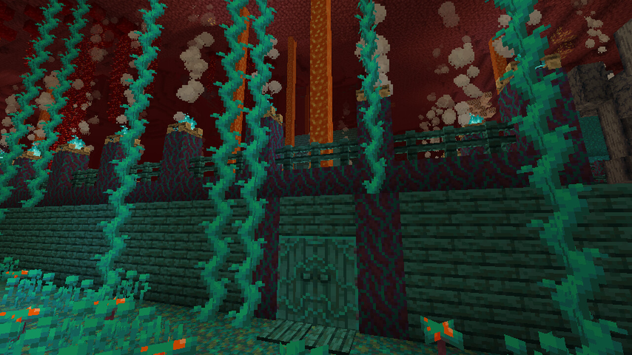 Nether Village Minecraft Map