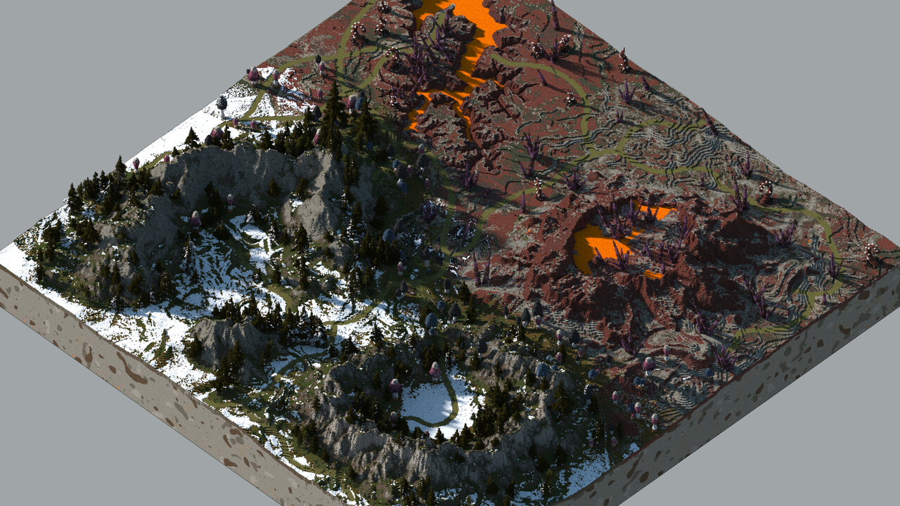 The Warzone/lobby Collection 7 Minecraft Map