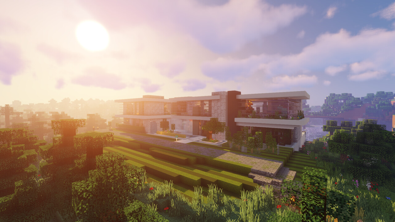 Modern Mansion Minecraft Map
