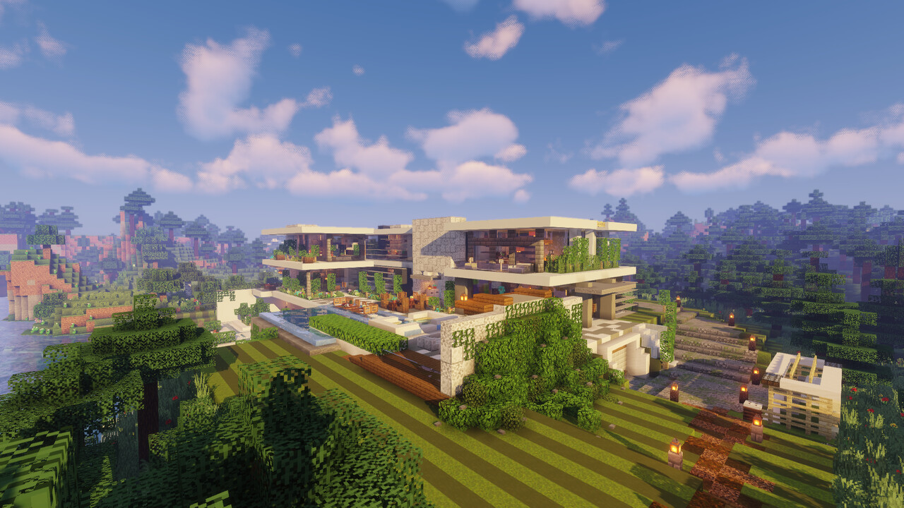 Modern Mansion Minecraft Map