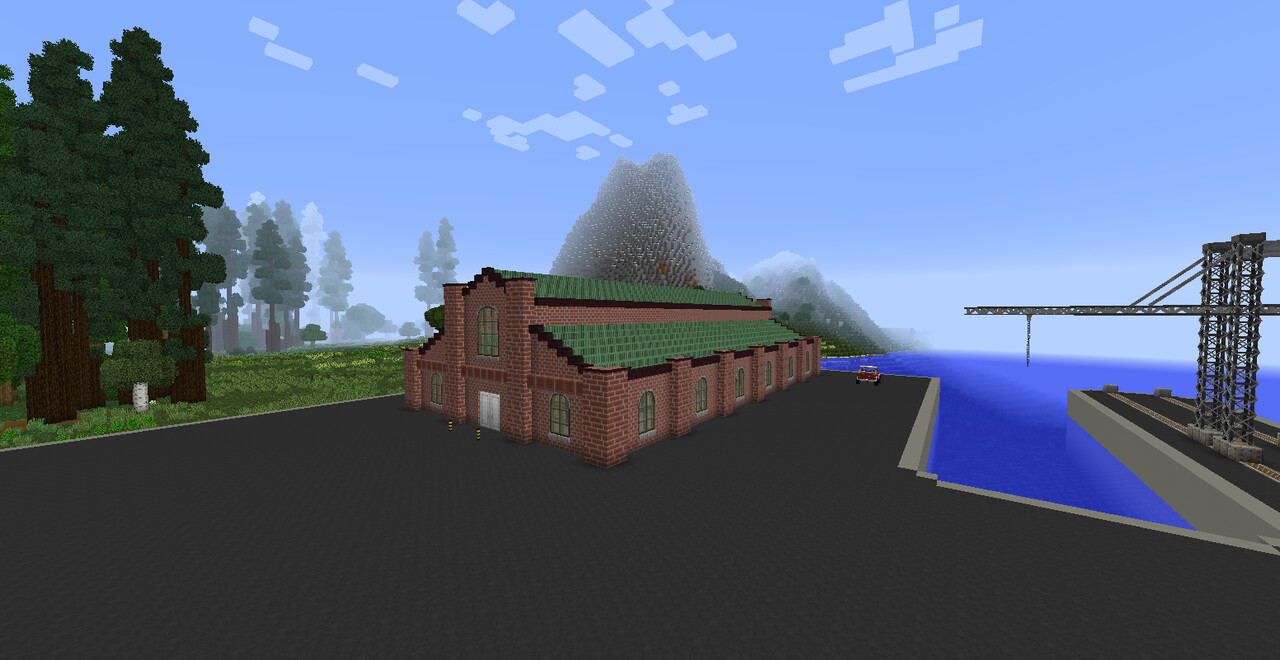 (Modded) Brick Storage warehouse Minecraft Map