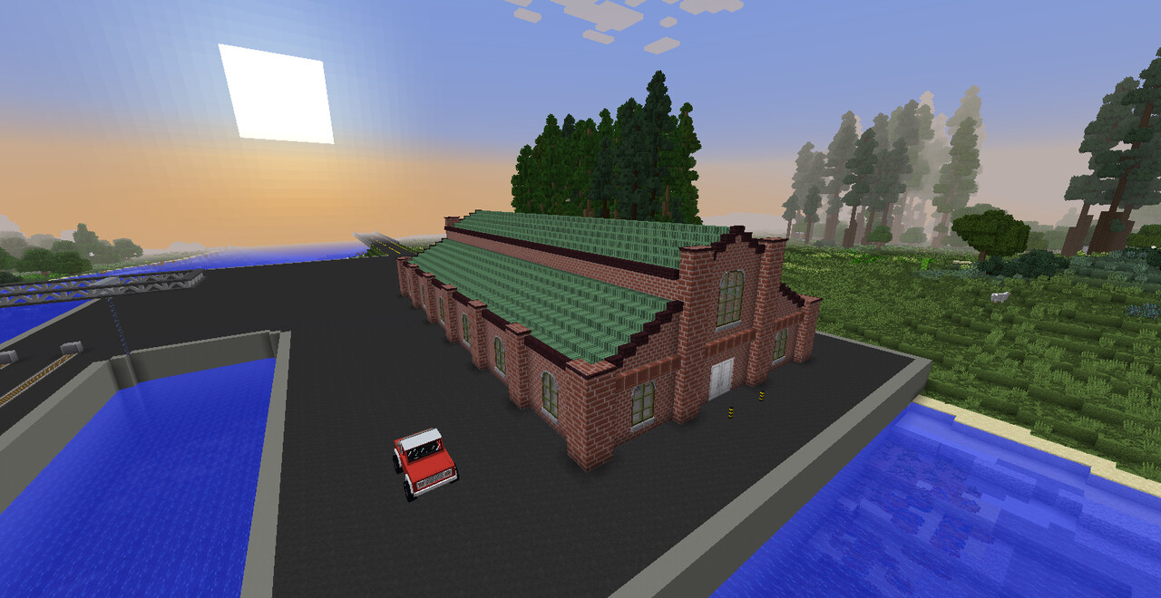 (Modded) Brick Storage warehouse Minecraft Map