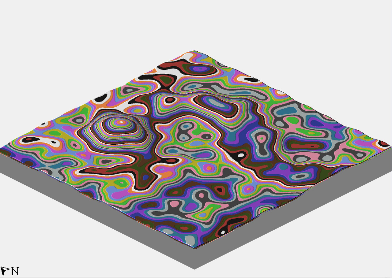 colorful [terrain] Minecraft Map