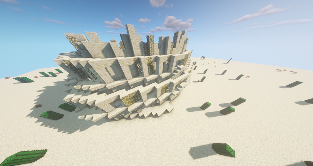 Old Desert Temple Minecraft Map