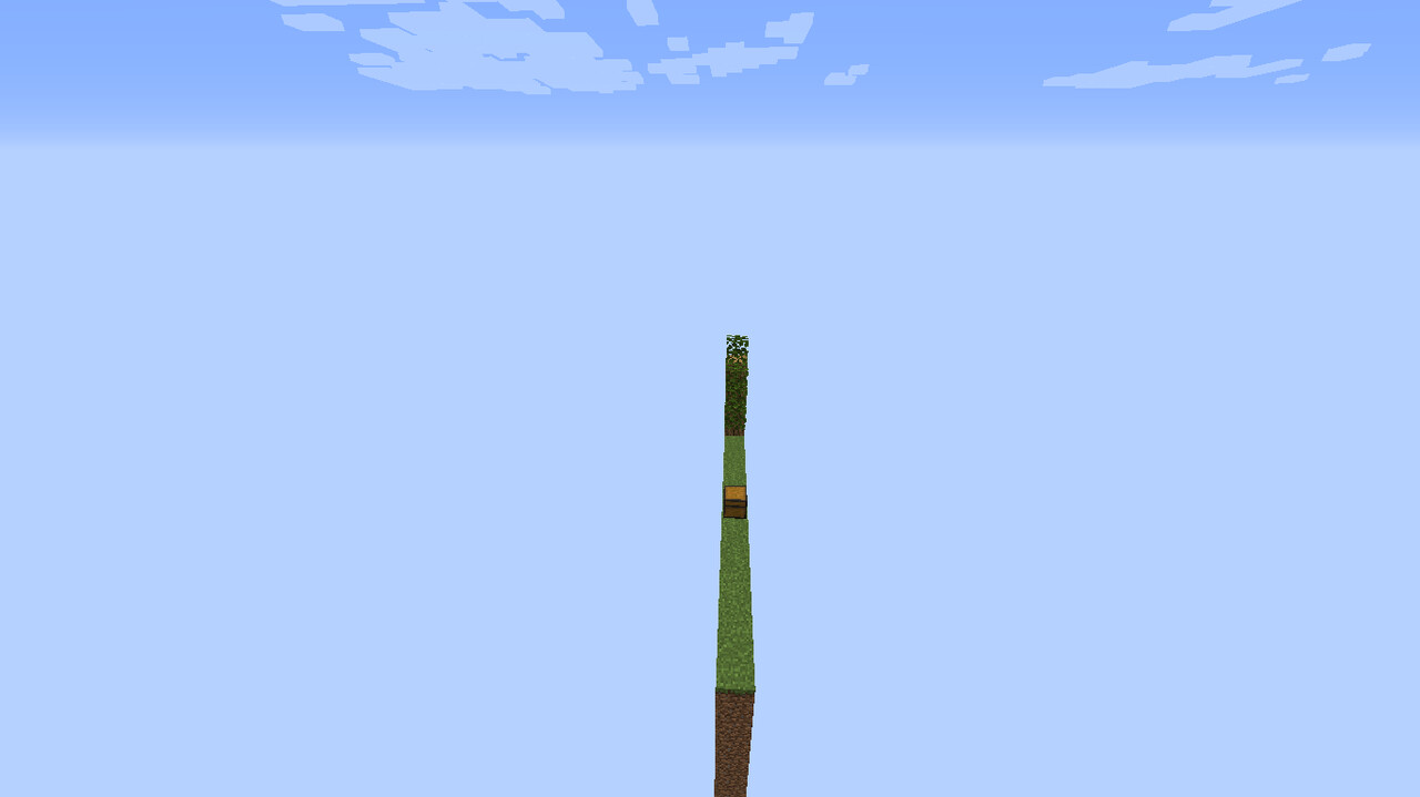 SkyBlock 2D Minecraft Map