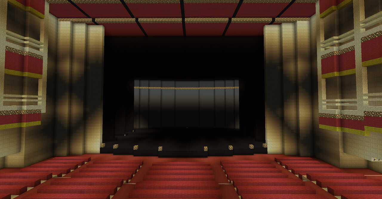 Steps Theatre (For plays) Minecraft Map