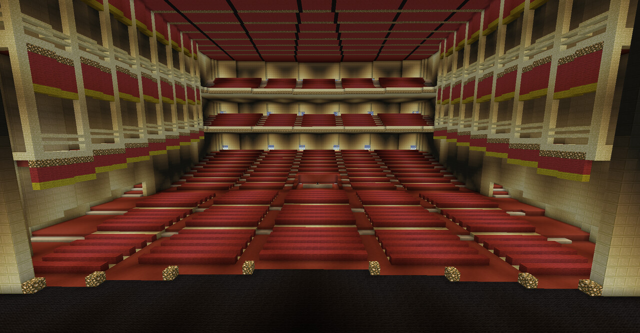 Steps Theatre (For plays) Minecraft Map