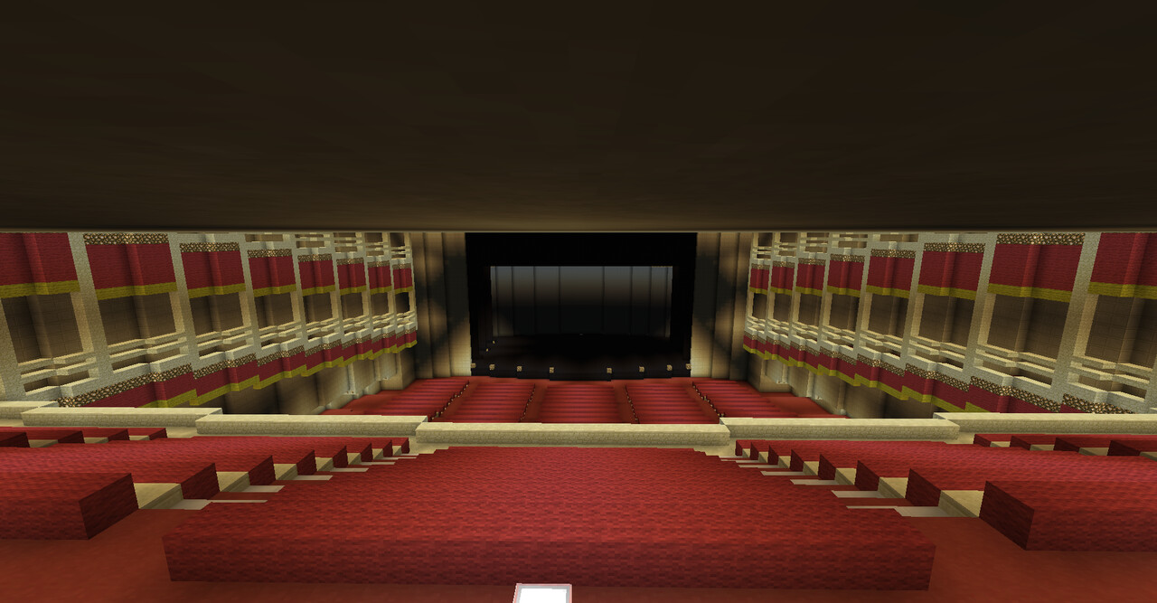 Steps Theatre (For plays) Minecraft Map