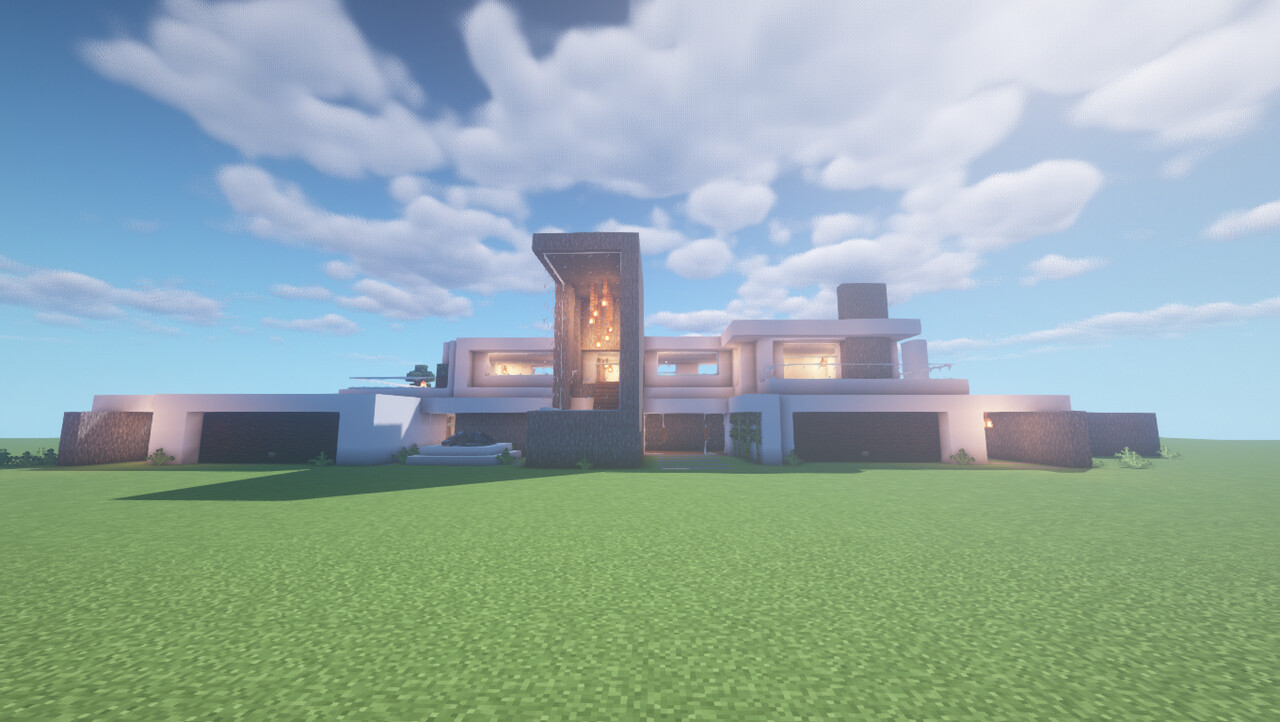 Modern Mansion Vlll Minecraft Map