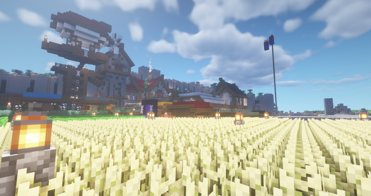 One Week, One Town: Our SMP Survival Town Minecraft Map