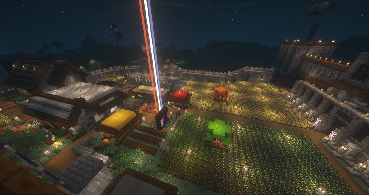 One Week, One Town: Our SMP Survival Town Minecraft Map