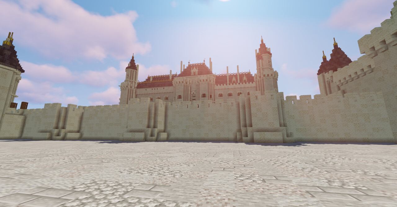 XIVth century Louvre Castle | Chateau du Louvre Minecraft Map
