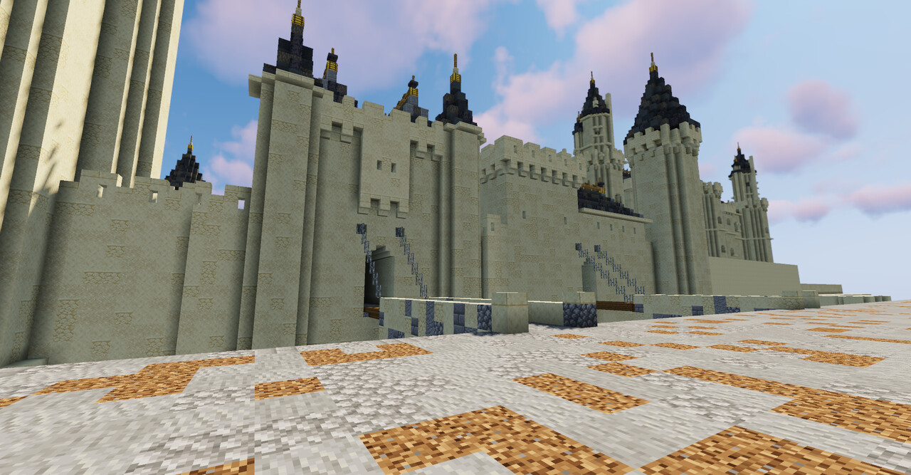 XIVth century Louvre Castle | Chateau du Louvre Minecraft Map