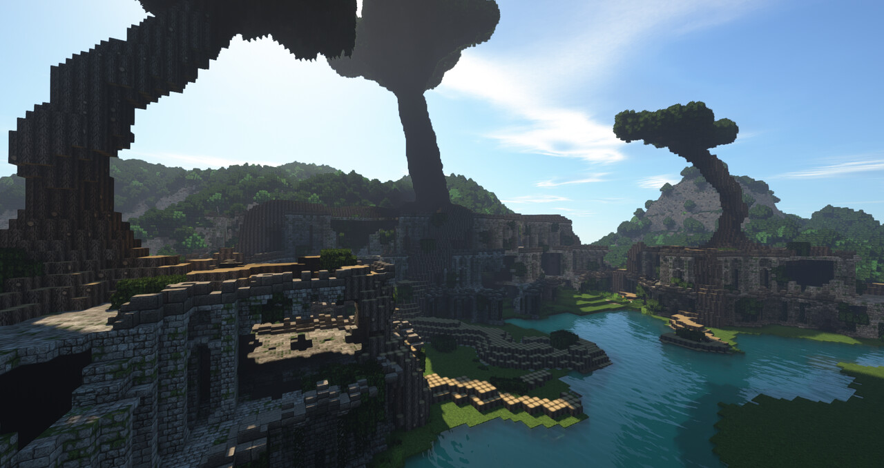 Overgrown Ruins Minecraft Map