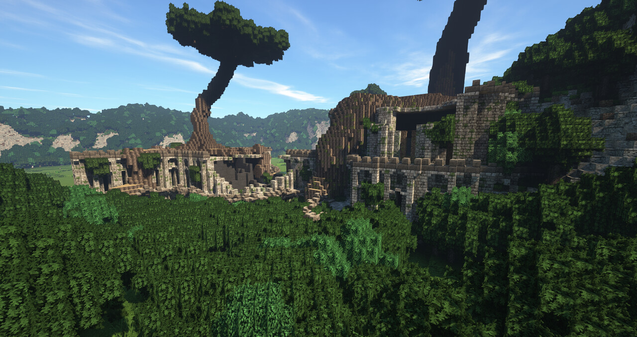 Overgrown Ruins Minecraft Map