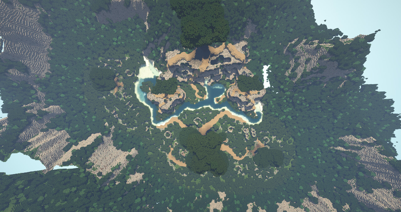 Overgrown Ruins Minecraft Map