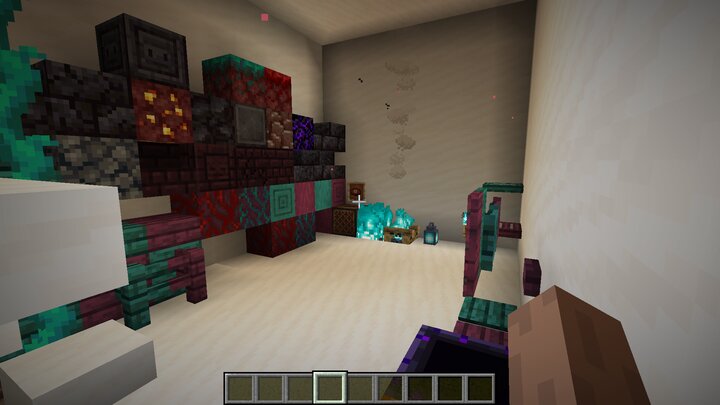 Survival Nether Quartz Base (Nether Buildings Contest) Minecraft Map