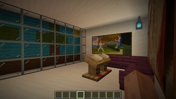 Survival Nether Quartz Base (Nether Buildings Contest) Minecraft Map