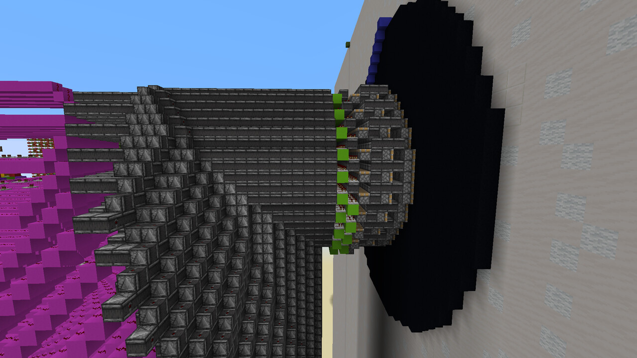 Redstone analogue clock Minecraft Map