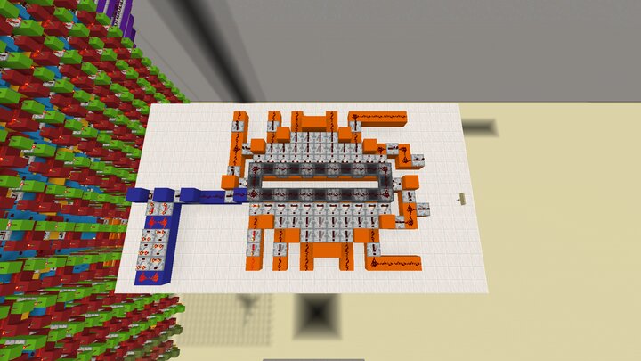 Redstone analogue clock Minecraft Map