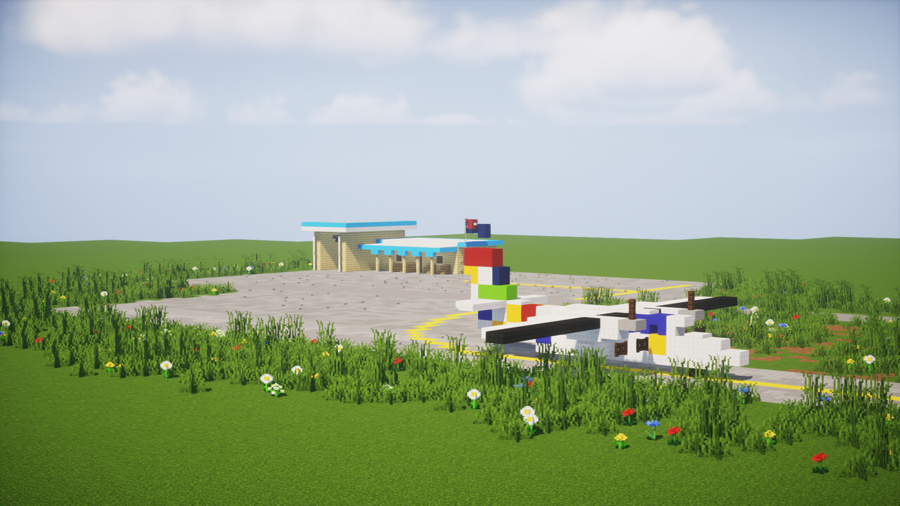 Edward Bodden Little Cayman Airfield | 1:1 Scale [DOWNLOAD] Minecraft Map
