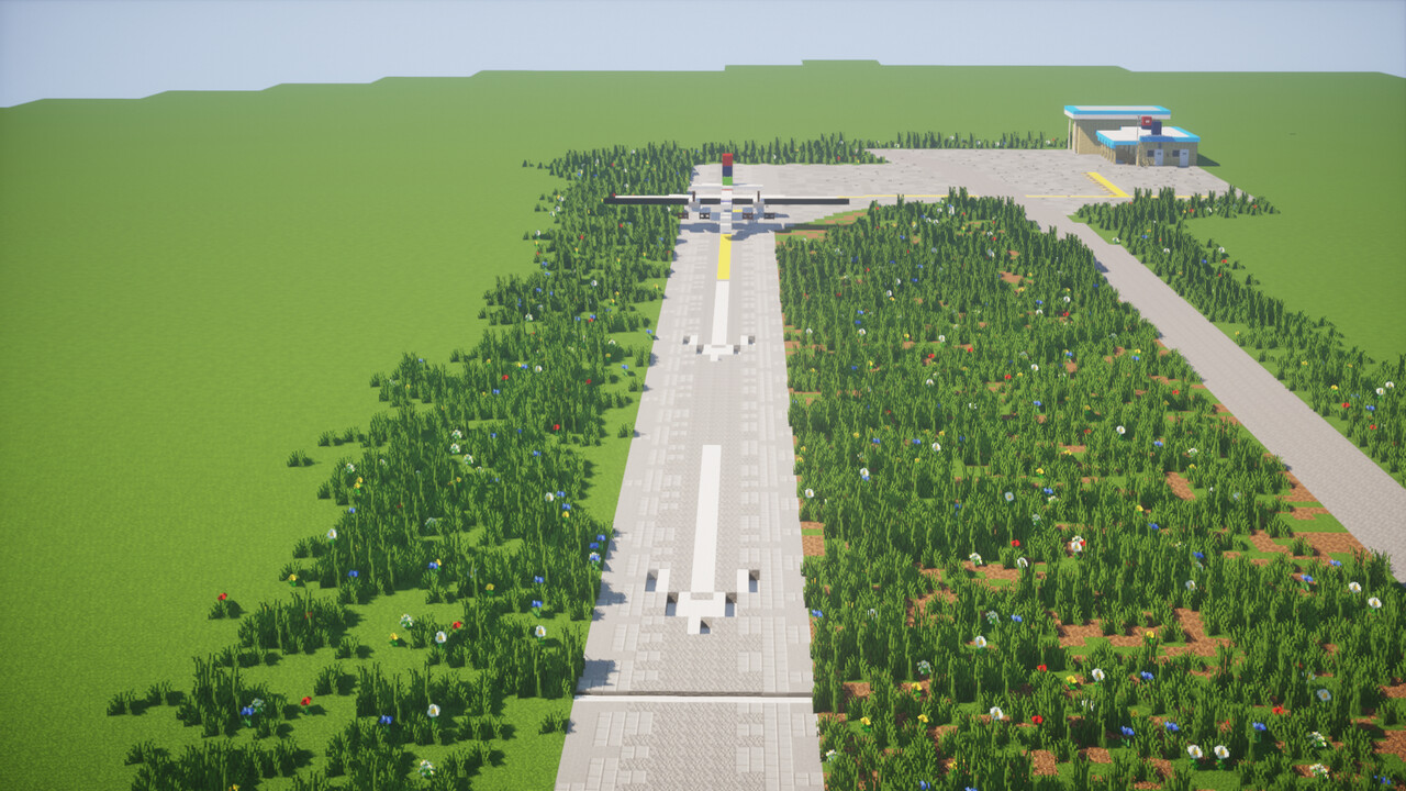 Edward Bodden Little Cayman Airfield | 1:1 Scale [DOWNLOAD] Minecraft Map