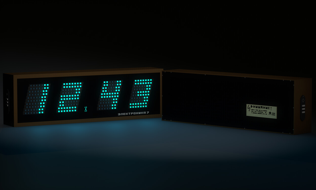 "Elektronika" 7-06 clock/ Часы "Электроника" 7-06 Minecraft Map