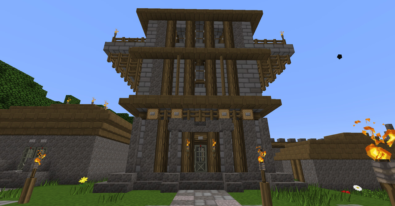 Minecraft Freedom Map mit Dorfd Minecraft Map