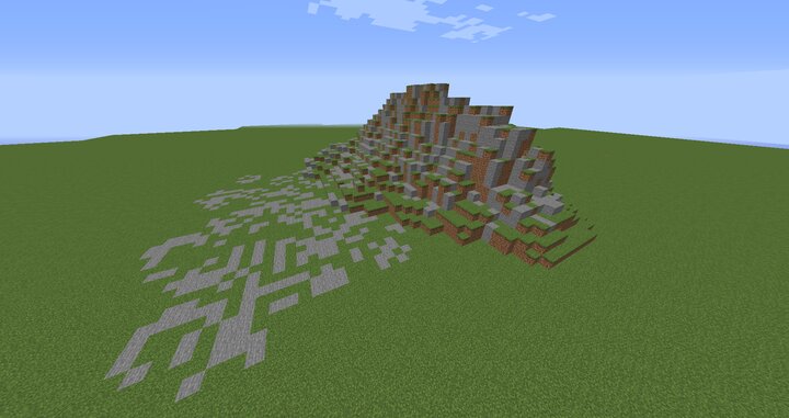 Mountain (first power tools build) Minecraft Map