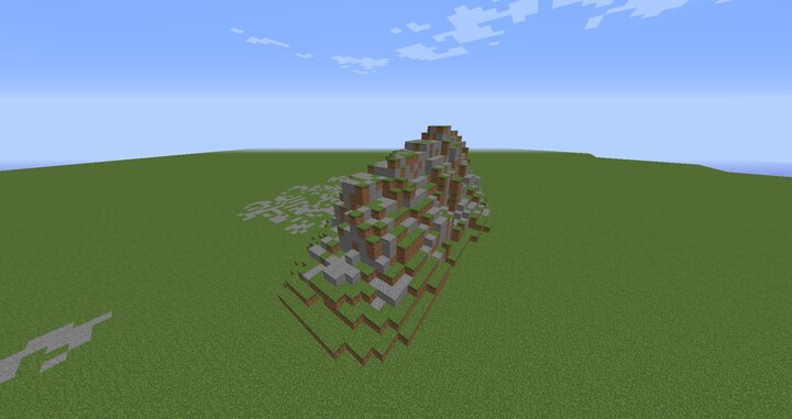 Mountain (first power tools build) Minecraft Map
