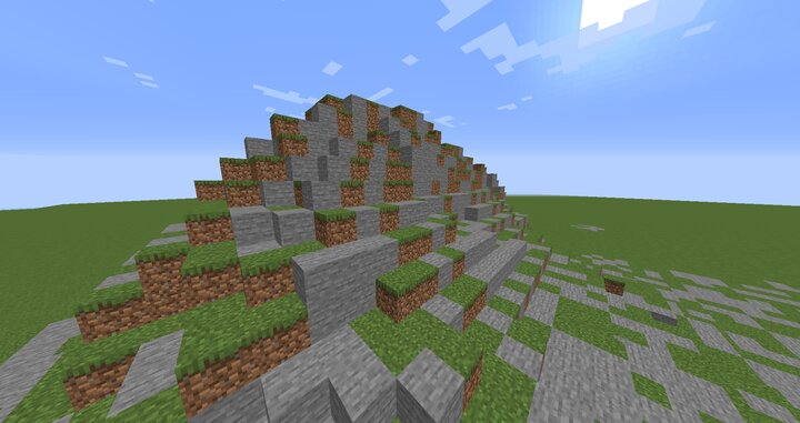 Mountain (first power tools build) Minecraft Map