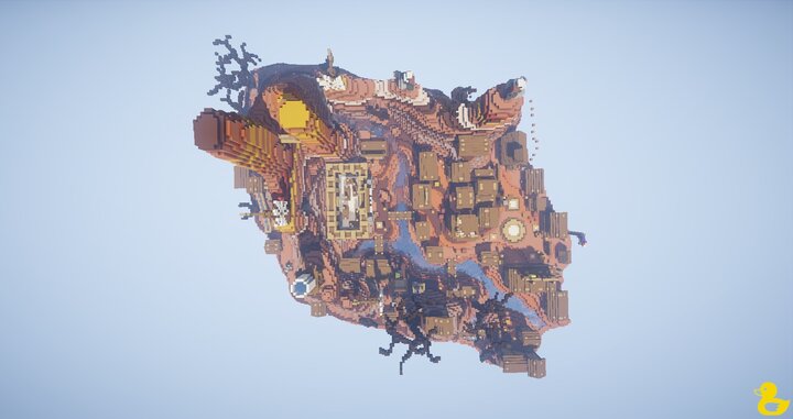 Western World Spawn Minecraft Map