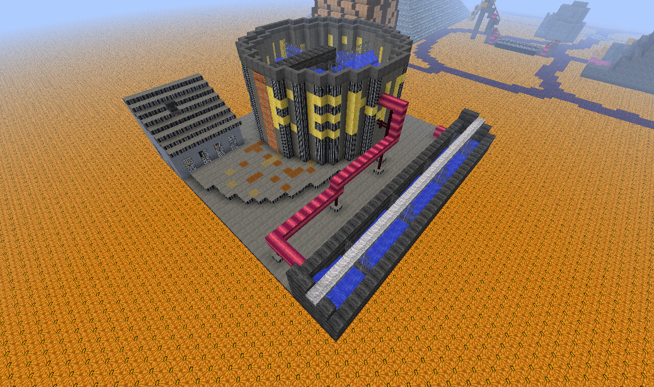 Water treatment plant Minecraft Map