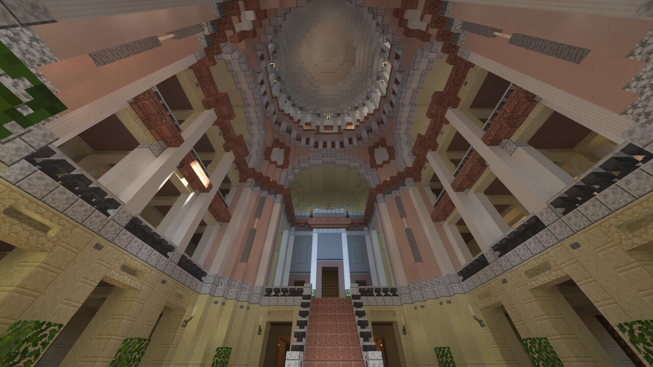 City Hall - San Francisco - 1:1 Scale Minecraft Map